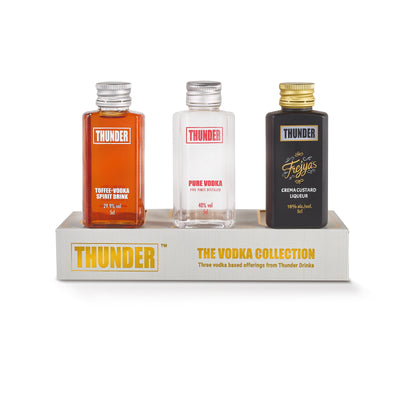 Toffee + Vodka Spirit Drink - Thunder Vodka - Thunder Drinks